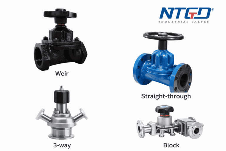 Diaphragm Valve Types Explained: Weir vs Straight-Through